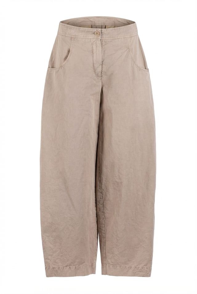 OSKA - Trousers 637 / Cotton linen twill